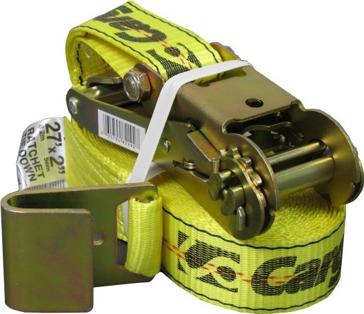 Allied 2 X 27 Ratchet Strap With FLAT HOOK DOT Approved At Arizona Tools